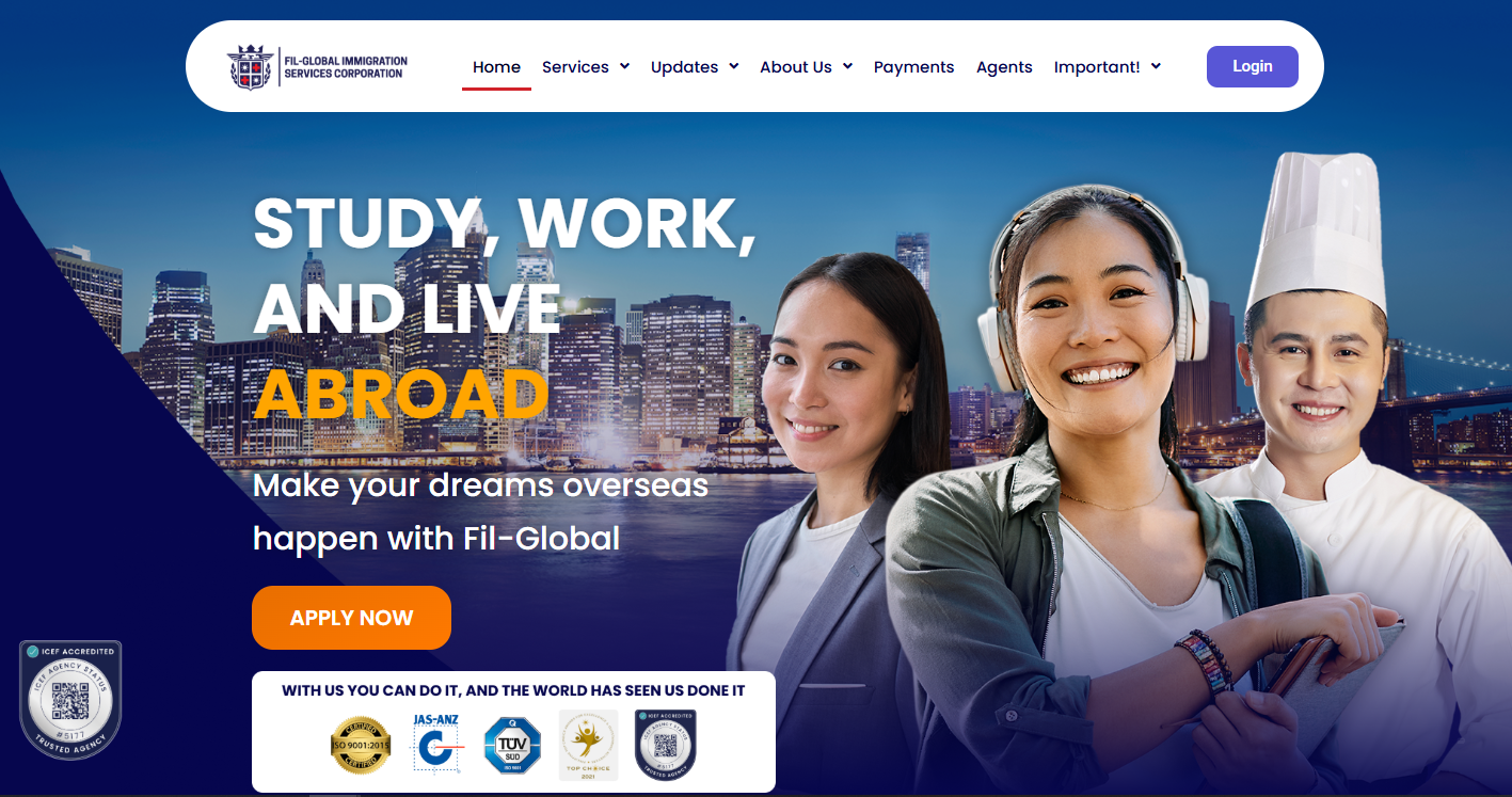 Countries - Fil-Global Immigration Services Corporation